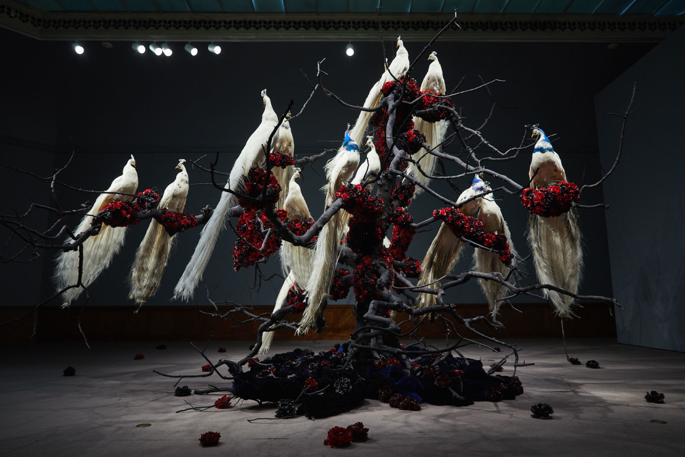 Petah Coyne: Untitled #1383 (Sisters – Two Trees) - Grounds For Sculpture